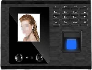 Amazon.com: Access Control Machine Punch Card Machine Face Fingerprint ...