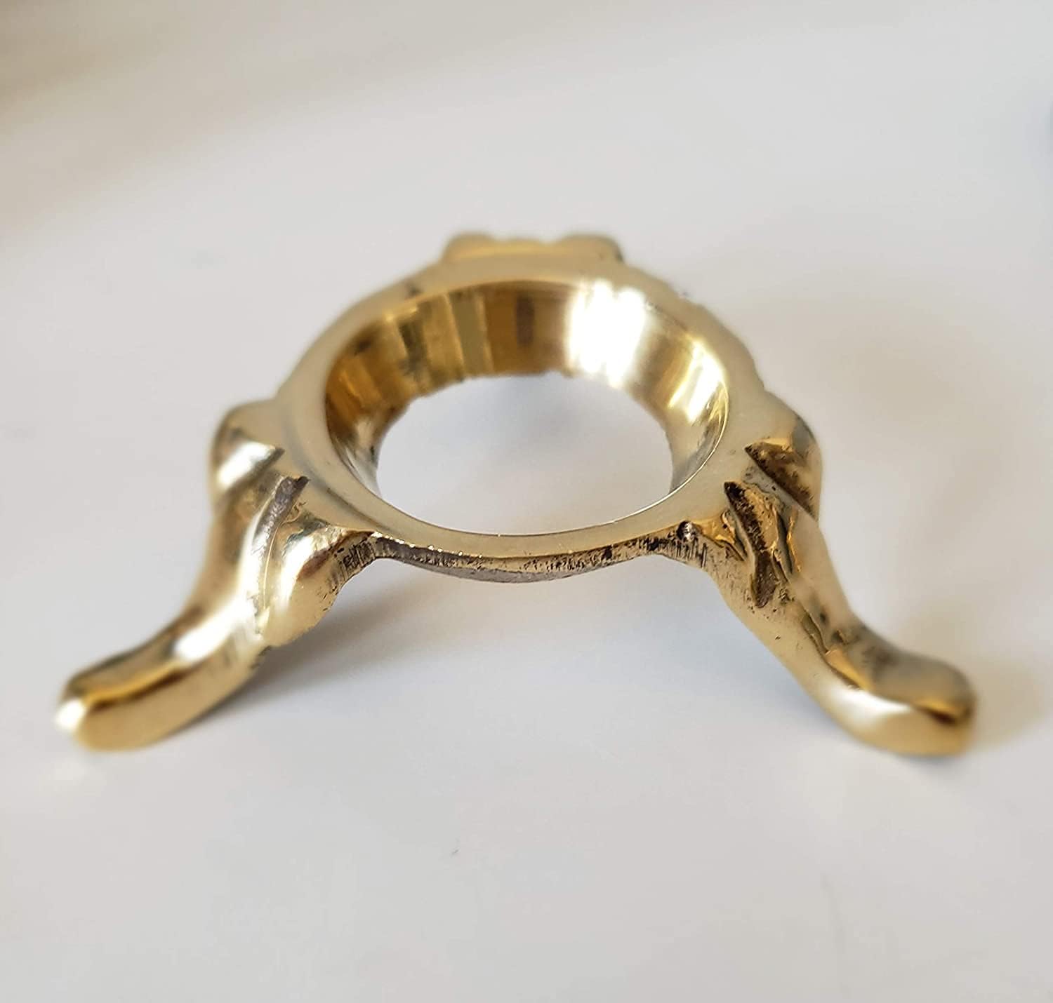 Amazon.com: G.I.I Solid Brass Crystal Ball Holder, Gemstone Sphere ...