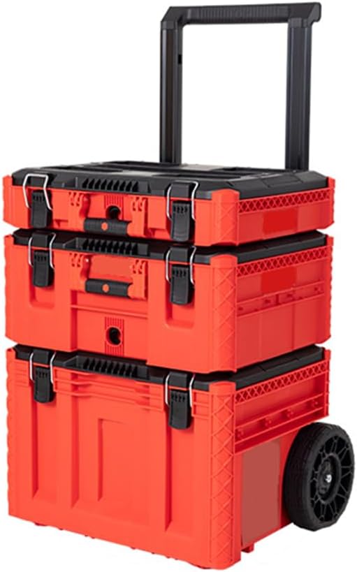 Modular rolling toolbox storage system, stackable toolboxes, high ...