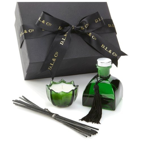 Amazon.com : D.L. & Co. Diffuser + Candle Home Fragrance Gift Set ...