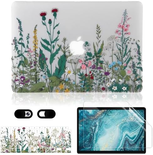 Amazon.com: iDonzon Case for MacBook Air 13.6 inch 2025 M4 A3240 M3 ...