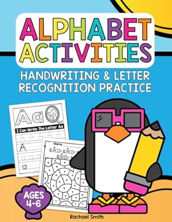 Alphabet Activities: Handwriting and Letter Recognition Practice for ...