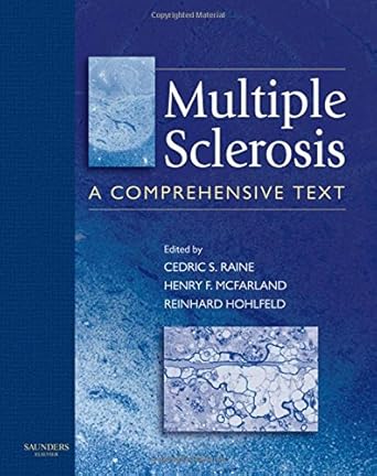 Multiple Sclerosis: A Comprehensive Text: 9780702028113: Medicine ...