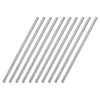 PHasz 10 Pcs 304 Stainless Steel Round Rods Diameter 2-3Mm Length 500Mm ...