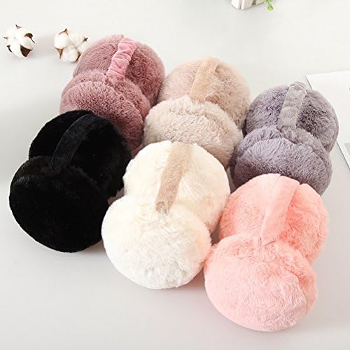 LUOEM Orejeras invierno Orejeras Unisex felpa peluche Earmuffs Cálido ...