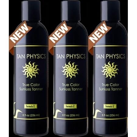 Amazon.com : Tan Physics True Color Sunless Tanner, 8 fl. oz. (Pack of ...