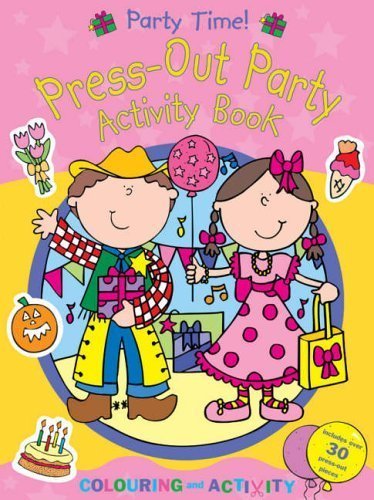 Party Time!: My Press-out Activity Book : Amazon.in: Books