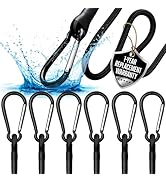 VBEST Extra Long Bungee Cords with Carabiner Hooks - Large Heavy Duty ...
