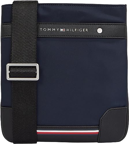 Tommy Hilfiger Men Shoulder Bag Crossover Small, Multicolor (Space Blue ...