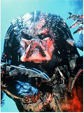 AVP: Alien vs. Predator Snarled Tooth Face Head Shot Lighted Blue ...