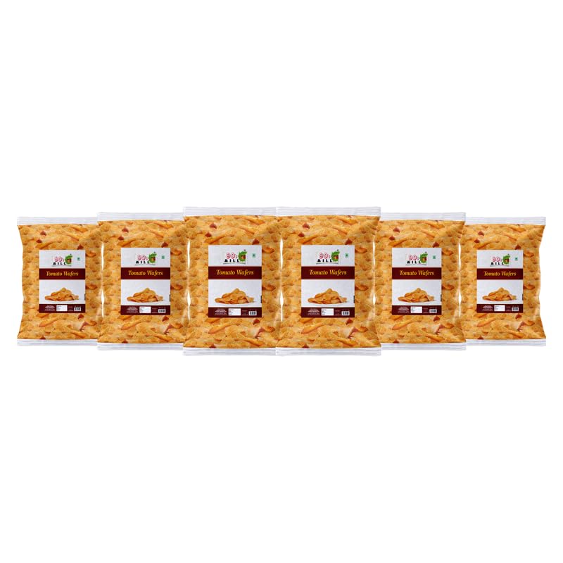 90's MILL Kerala TANGY TOMATO CHIPS WAFERS Natural | No Added ...