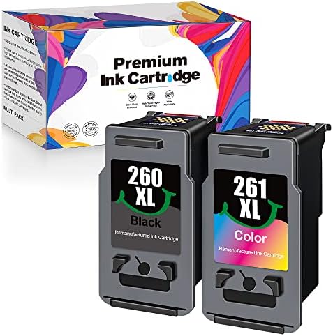 Amazon.com: PG-260XL/CL-261XL Ink Cartridges Compatible Replacement for ...
