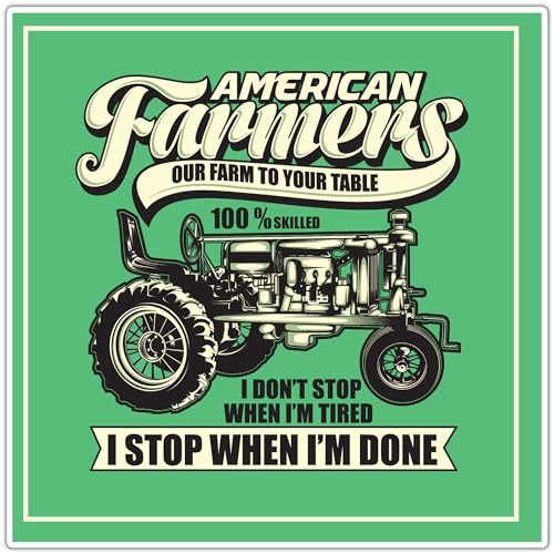 Amazon.com: American Farmers: Our Farm To Your Table" Vinyl Decal ...