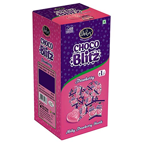Oshon Choco Blitz Strawberry and Milk Filled Treats Rich and Creamy ...