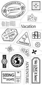 Amazon.com: FISKARS Cloud 9 Clear Stamps, Travel : Home & Kitchen