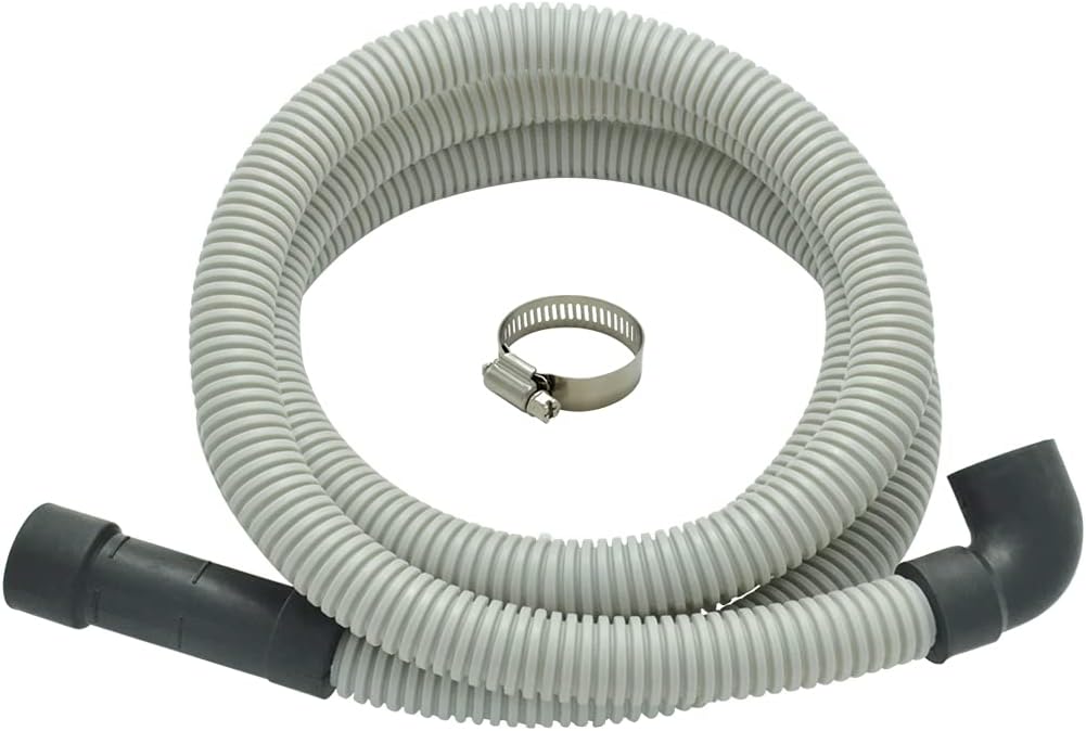 Amazon.com: Universal Dishwasher Drain Hose with Elbow - 8 Ft Discharge ...
