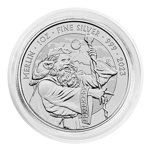 Merlin 2023 Coin 1 oz Fine Silver 999 Silver Coins – BigaMart