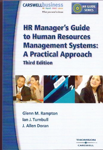HR Manager's Guide to Human Resources Management Systems: a Practical ...