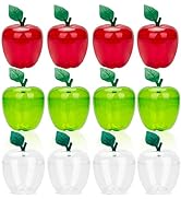 Amazon.com: HANZE Large Red Apple Container, Apple Shaped Candy Toy ...