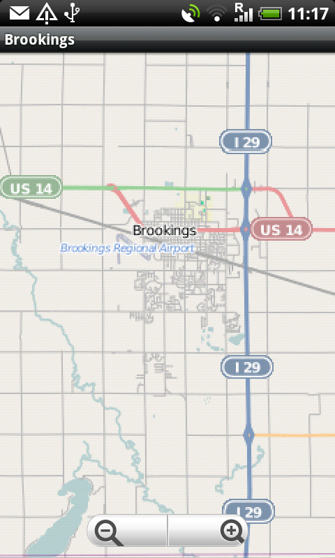 Brookings South Dakota Street Map - App on Amazon Appstore