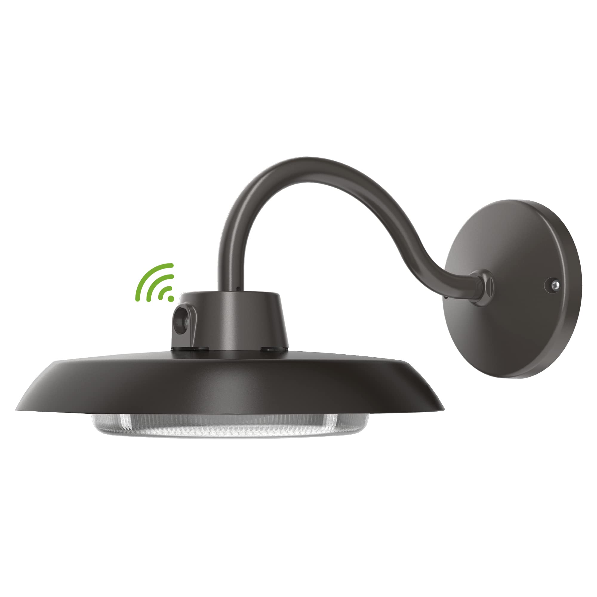 35W LED Gooseneck Barn Light 8 Inch Outdoor Farmhouse Wall Light with ...