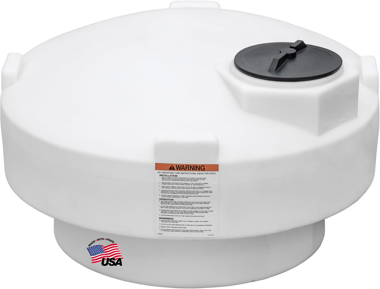 Amazon.com: RomoTech 82124639 Pickup Bed Polyethylene Reservoir, 210 ...