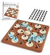 Amazon.com: Magnetic Game Chess, Magnet Game, Magnetic Board Game for ...