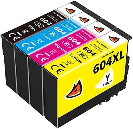 FOXINK 604XL Cartouche d'encre Compatible pour Epson 604 Encre pour ...