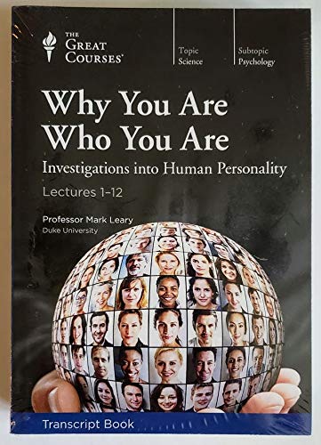 Why You Are Who You Are: Professor Mark Leary: 9781629975092: Amazon ...