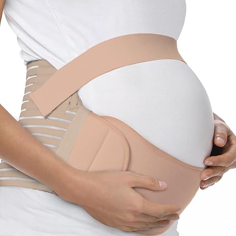 Amazon.com: FITTOO Maternity Belt Back Support Belly Band Pregnancy Belt Support Brace Abdominal ...