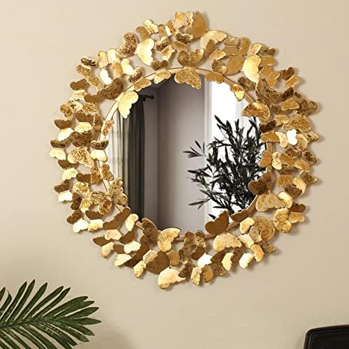 Buy TIED RIBBONS Wall Mirror Decorative Modern Design Mounted Hanging ...