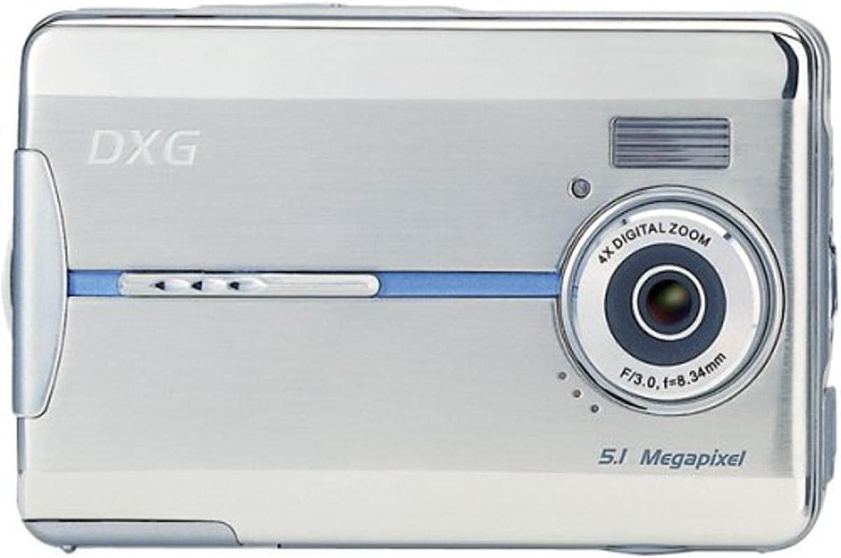 Amazon.com : DXG USA DXG-552 5.1 Megapixel Digital Camera : Point And ...