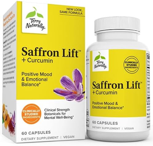 Amazon.com: Dr Amen BrainMD Happy Saffron Plus - 90 Capsules - With ...