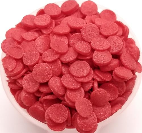 Amazon.com: NCS Red Edible Round Sequin Sprinkles, 8 ounces - Great for ...