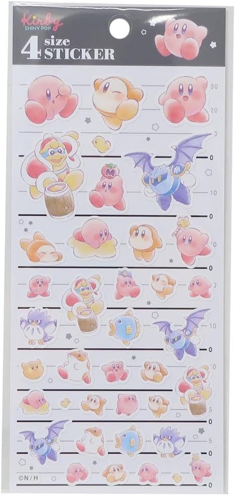 Amazon.com: Kirby's Dream Land [Sticker Sheet] 4 Size Sticker 4SIZE ...