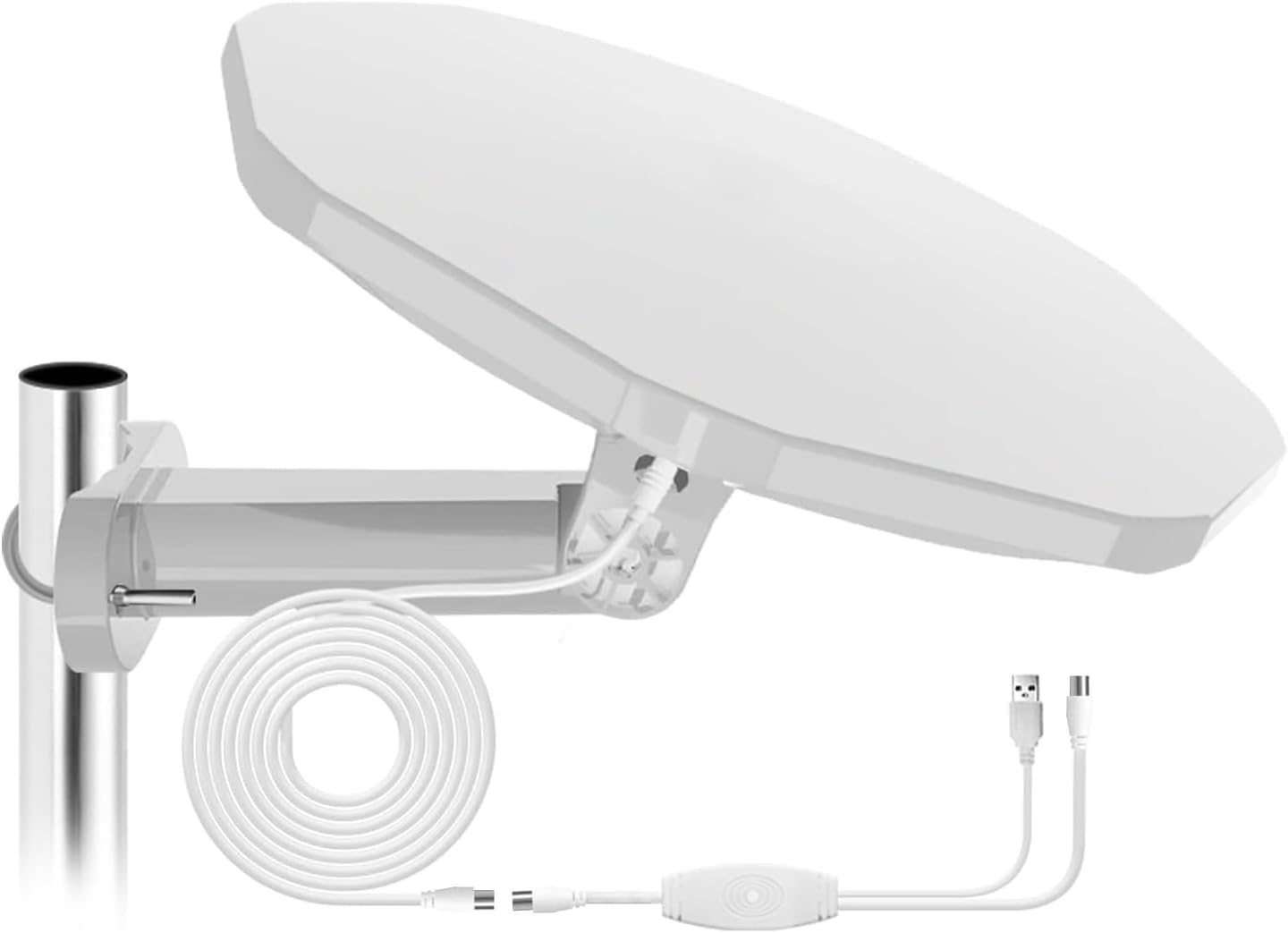 Mercury Outdoor Amplified HDTV Aerial for Caravans & Boats: Amazon.co ...