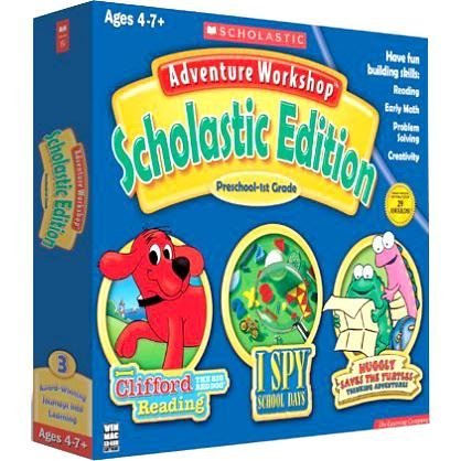 Amazon.com: SCHOLASTIC SOFTWARE Adventure Workshop Scholastic Edition ...