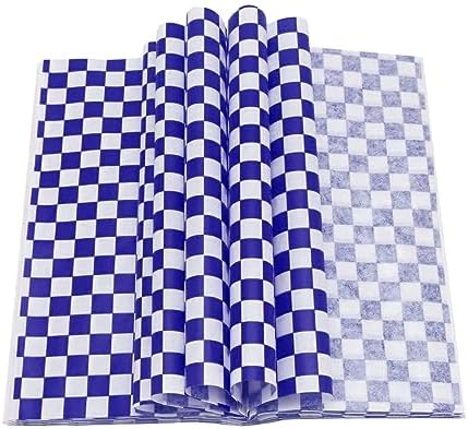 Food Wrapping Papers, 100 Sheets Greaseproof Paper Sheets Wax Paper ...