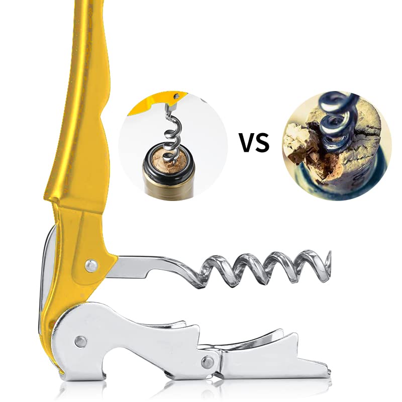 Snapklik.com : Professional Waiter Corkscrew Wine Openers Set