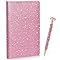 Amazon.com : Resholder Rhinestone Notebook Pen Sets Bling Pocket ...