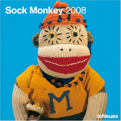 Sock Monkey 2008 Calendar (2008 Sock Monkey Grid Calendar) : teNeues ...