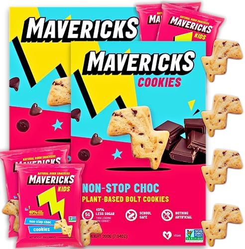 Amazon.com: Vegan Chocolate Chip Cookie Healthy Snacks Party Favor ...