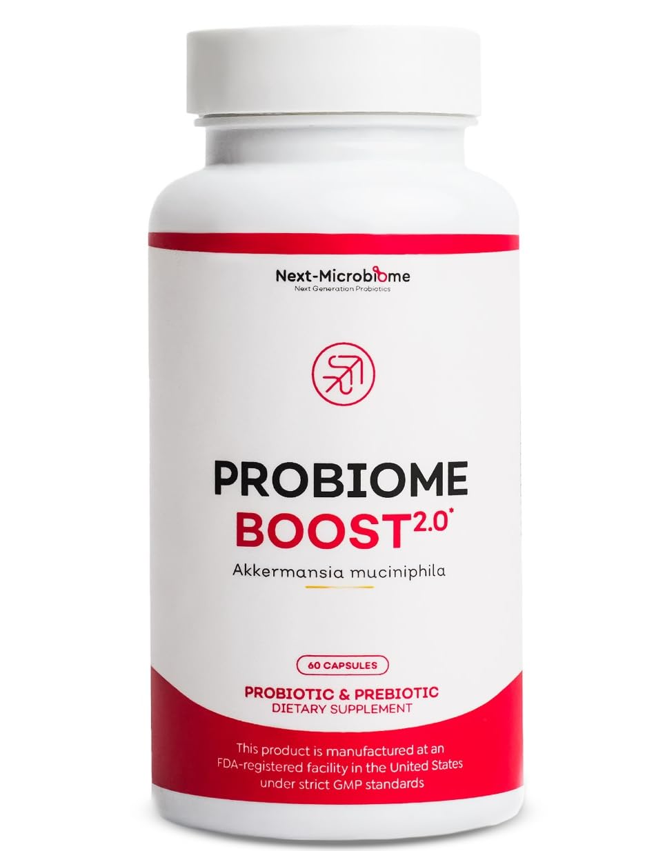 Amazon.com: NEXT-MICROBIOME Probiome-Boost 2.0 with Akkermansia ...