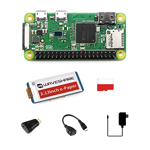 Waveshare Zero WH Package E,Compatible with Raspberry Pi,with 2.13inch ...