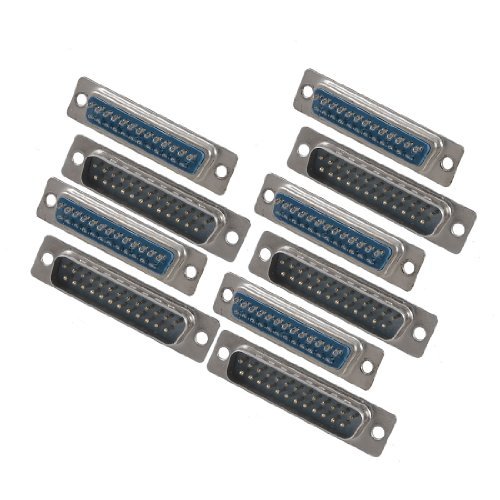 PRAV® 10 Pcs DB25 25 Pin Male Jack Adapter Plug Connector : Amazon.in ...