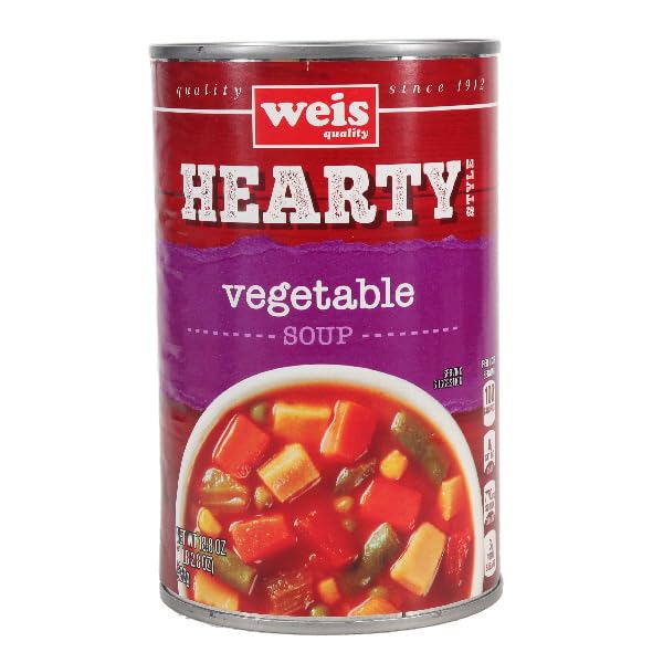 Amazon.com : Weis Quality, Chunky Vegetable Soup, 18.8 Ounce : Grocery ...