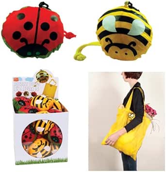 Amazon.com: DCI Buzzy Bugs Reusable Bag and Pouch, Assorted Bee and ...