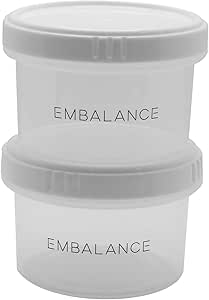 Amazon｜ウィルマックス(Wilmax) エンバランス(EMBALANCE) ラウンドコンテナ (丸型) XS 130ml ホワイト 2個セット T12210｜保存容器・キャニスター ...