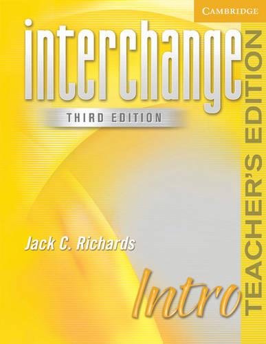 Interchange Intro Teacher's Book - Third Edition | Amazon.com.br