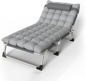 Amazon.co.jp: Folding Bed, Cot, Single Bed, Foldable, No Installation ...